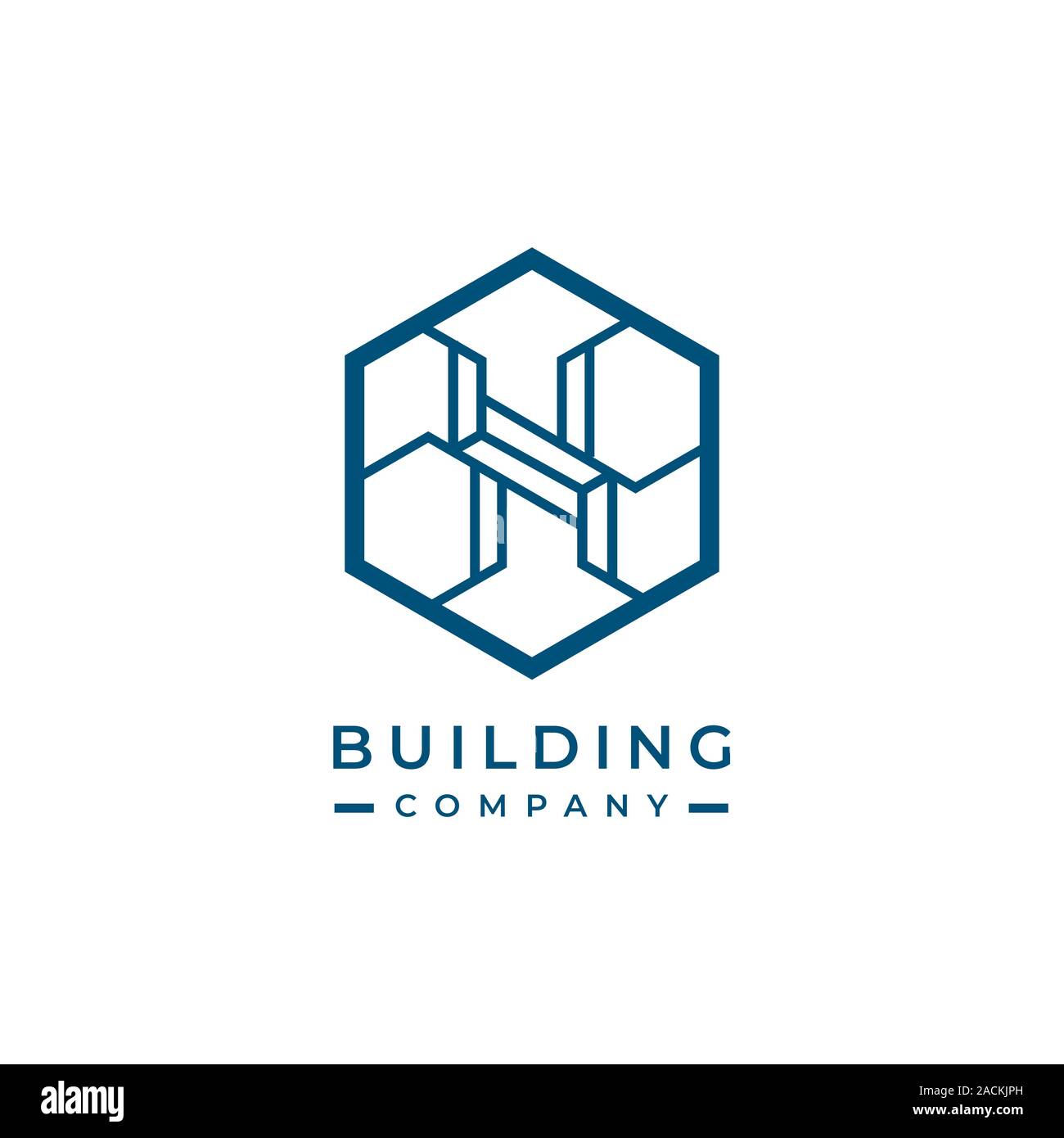 Building company vector logo Stock Vector Image & Art - Alamy