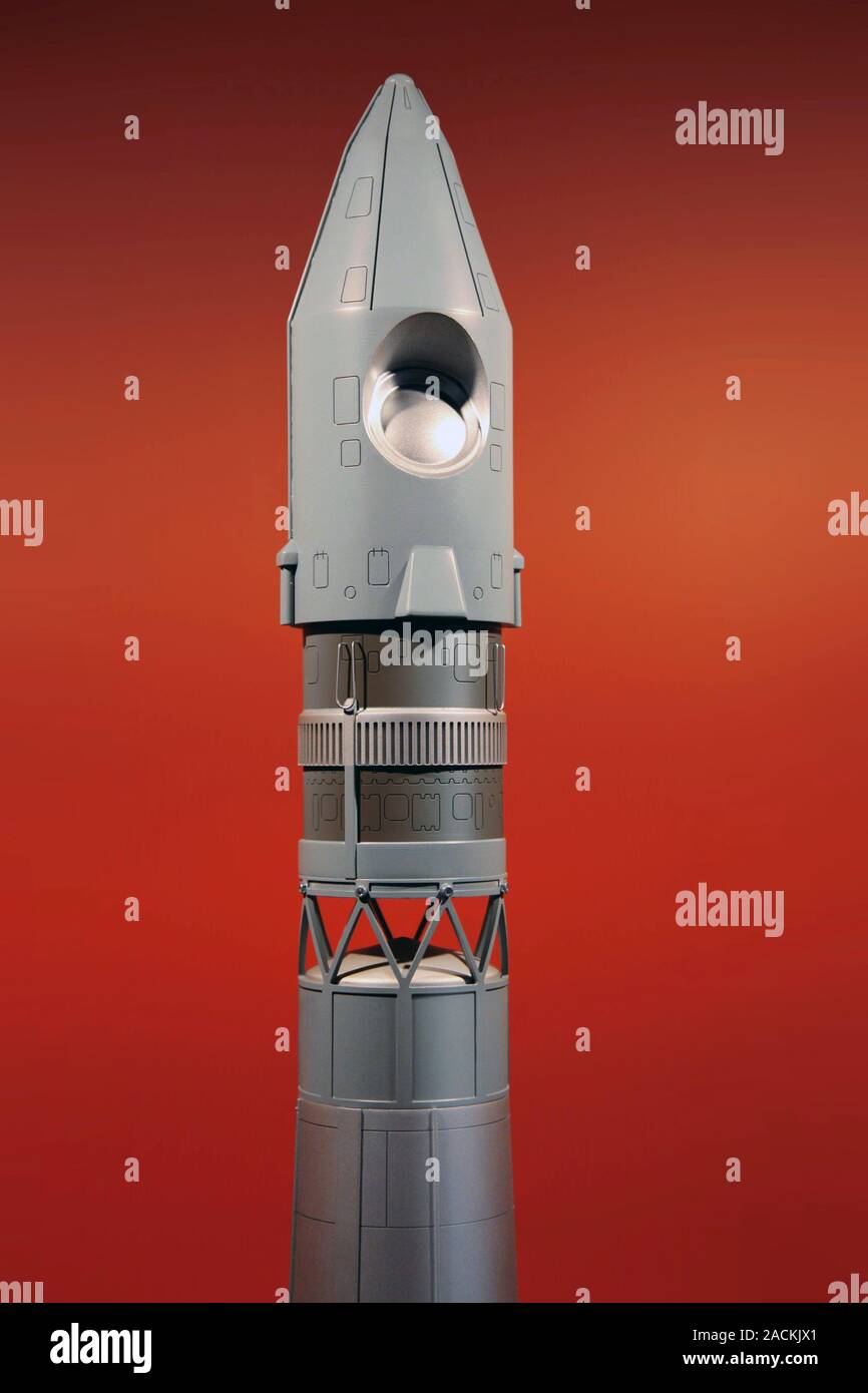 Vostok 1 spacecraft. Computer artwork of the Vostok 1 spacecraft that ...