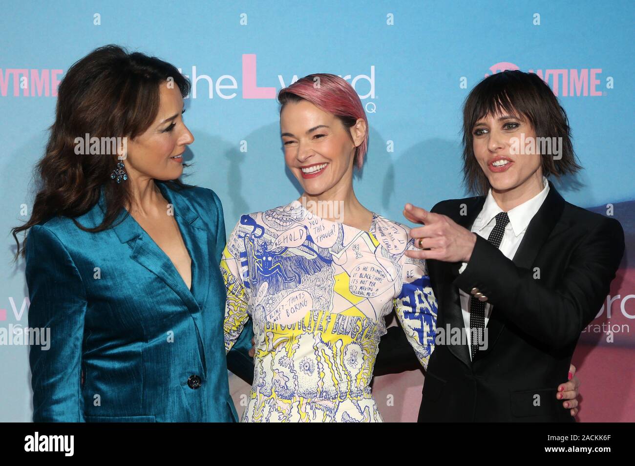 Los Angeles, Ca. 2nd Dec, 2019. Jennifer Beals, Leisha Hailey and ...
