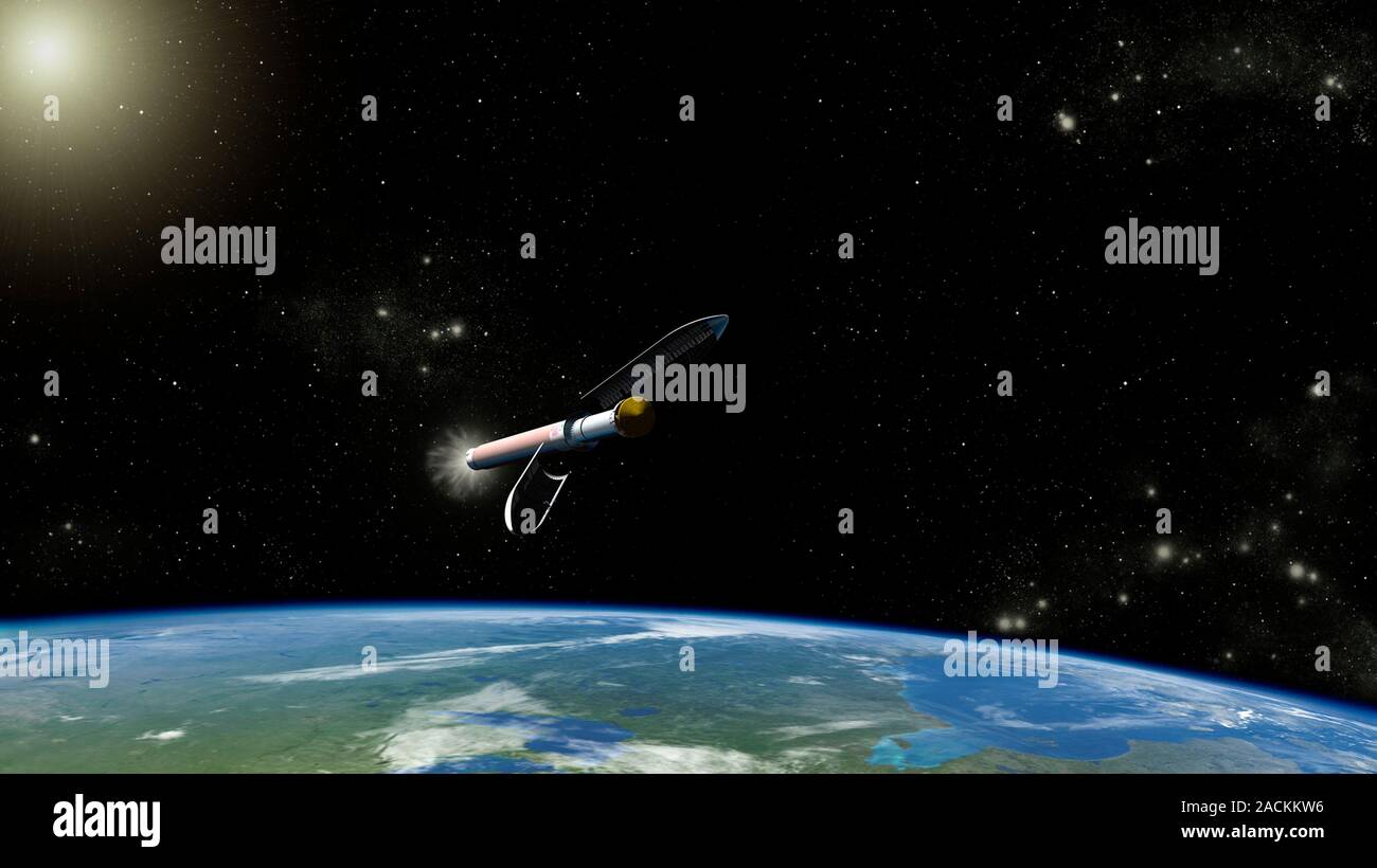 Mars Science Laboratory Launch Computer Artwork Of Nasas Mars Science