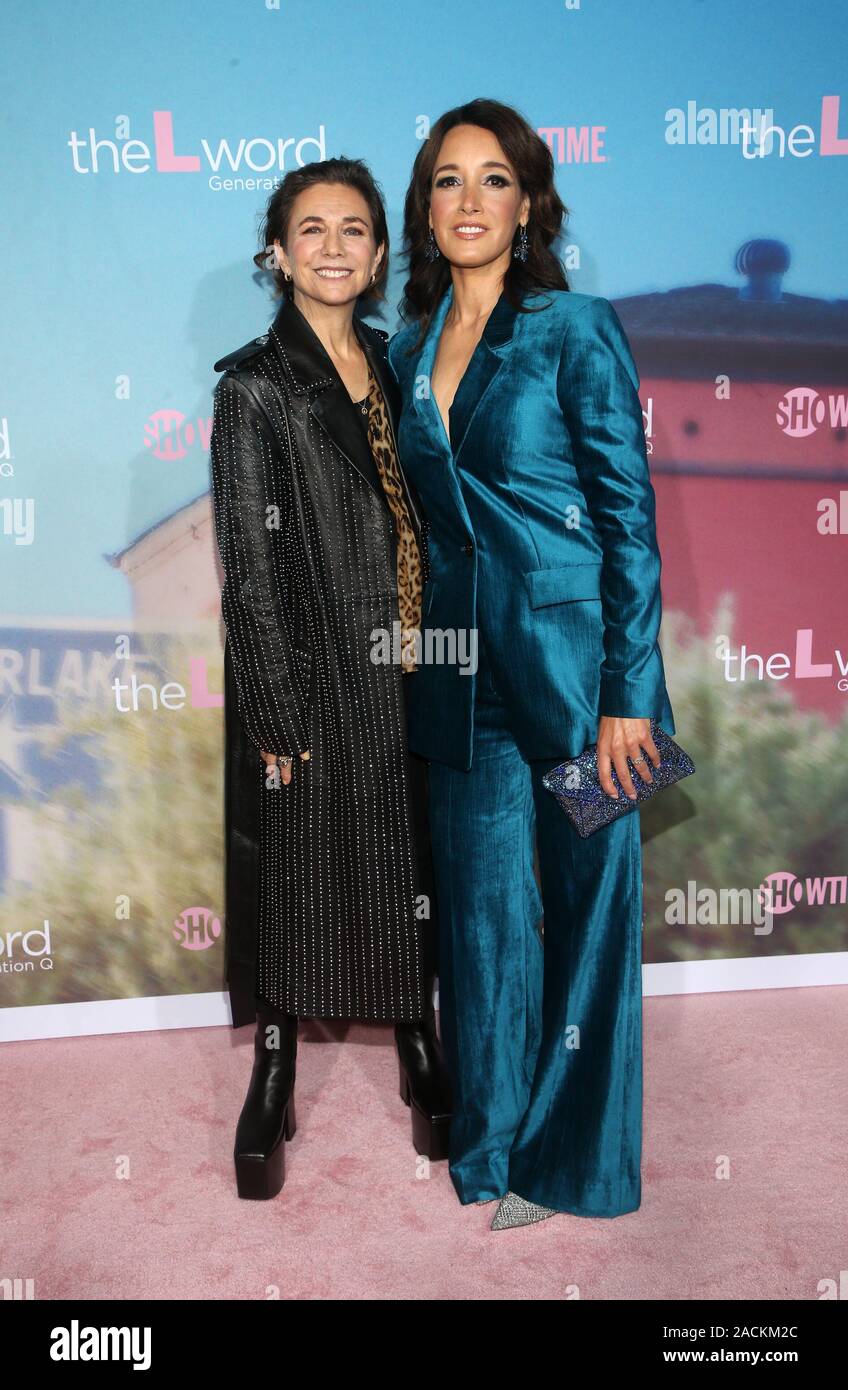 Los Angeles, Ca. 2nd Dec, 2019. Ilene Chaiken, Jennifer Beals, at The L ...