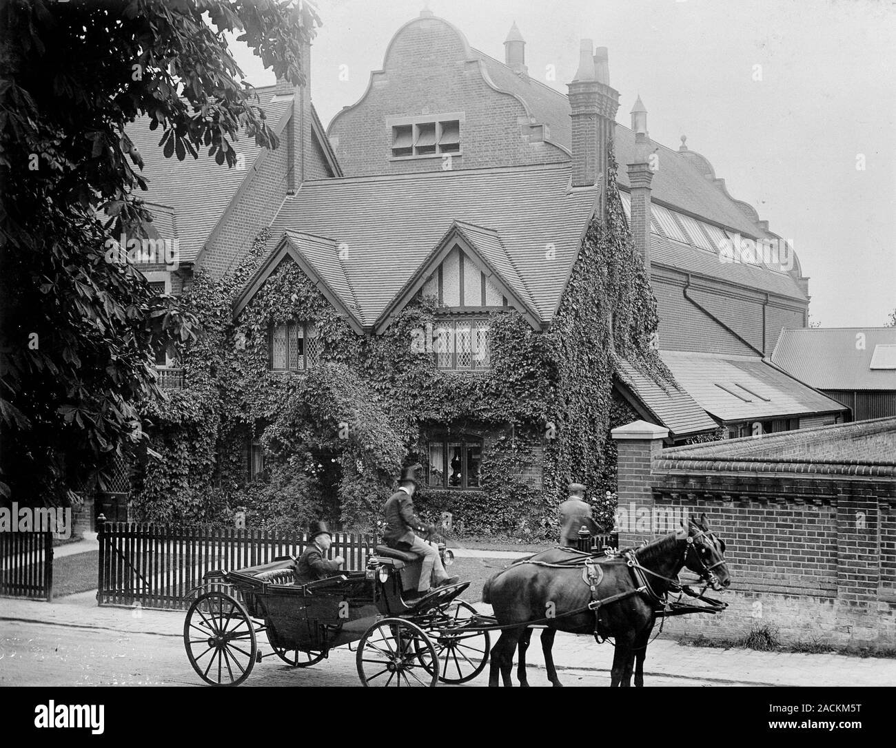 Natural History Museum at Tring, UK, photographed in 1899. Lord ...