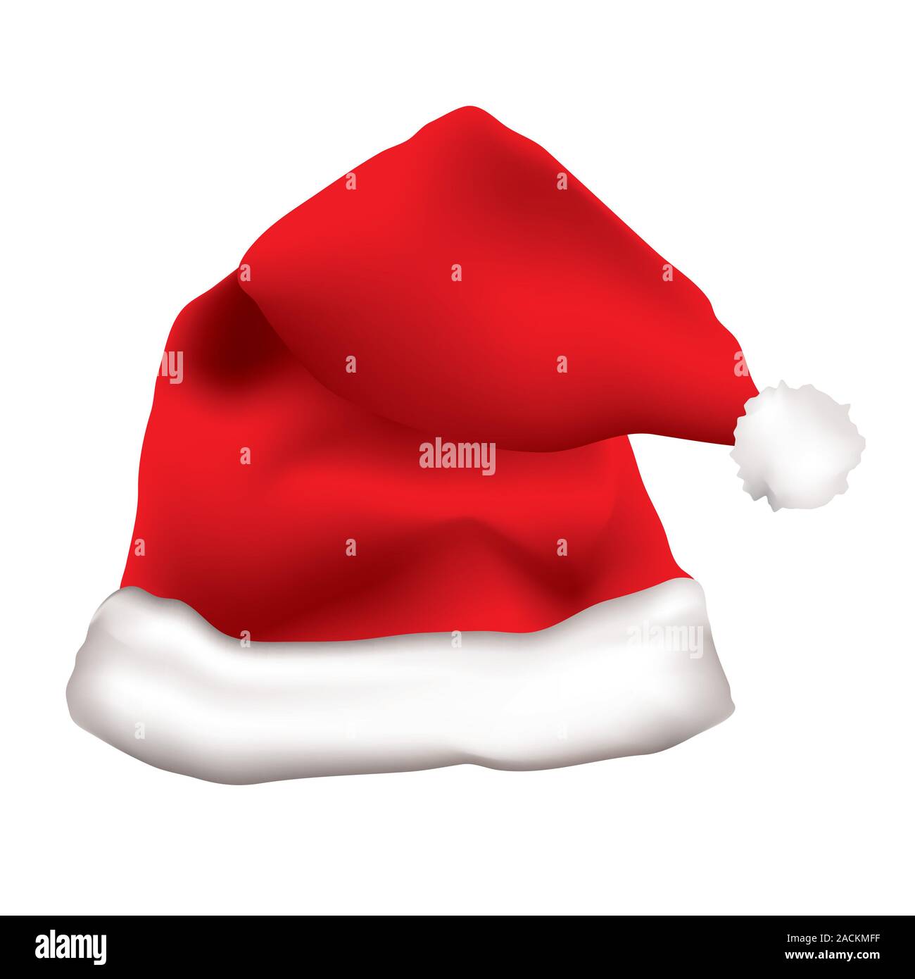 Red father christmas cap Stock Photo - Alamy