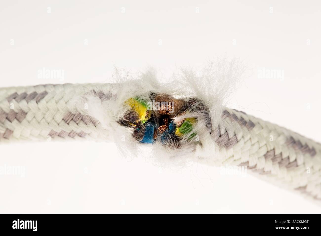 disconnected power cable Stock Photo - Alamy