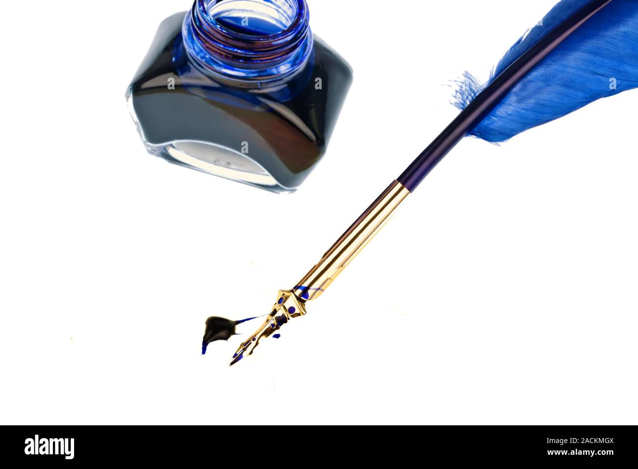 Blue Quill High Resolution Stock Photography and Images - Alamy