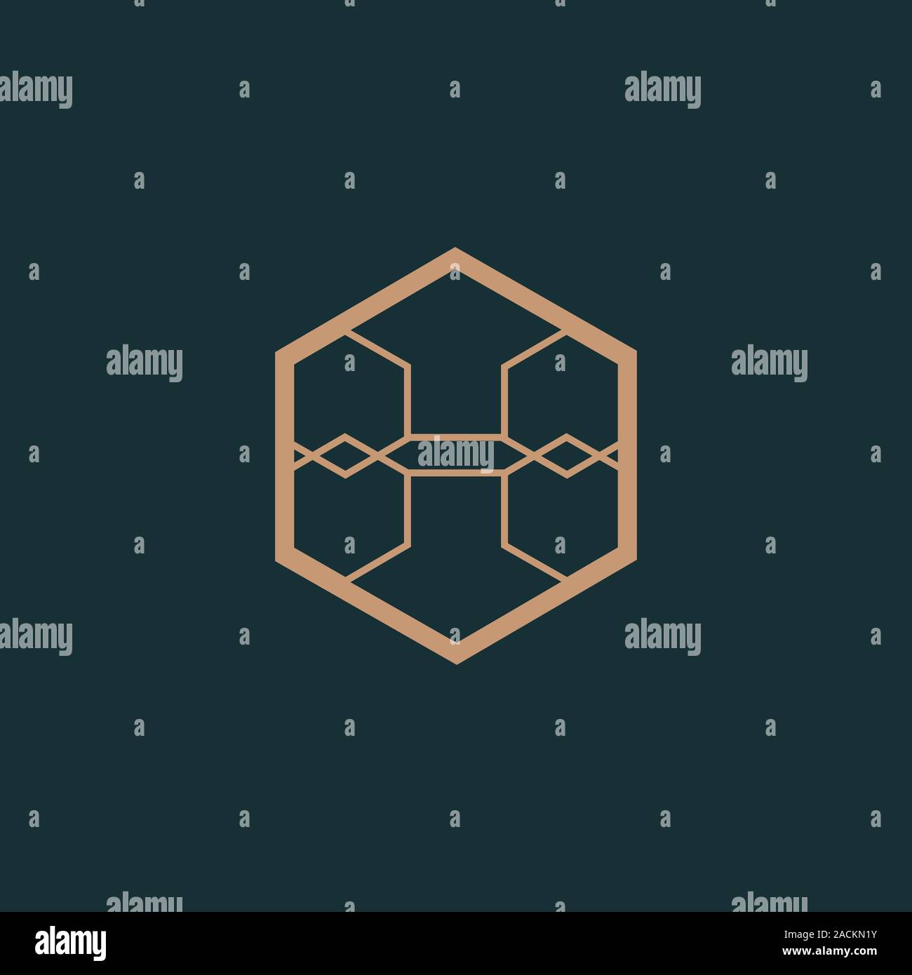 Geometric vector logo. Geometric icon. Geometric ornament. Vector Stock ...