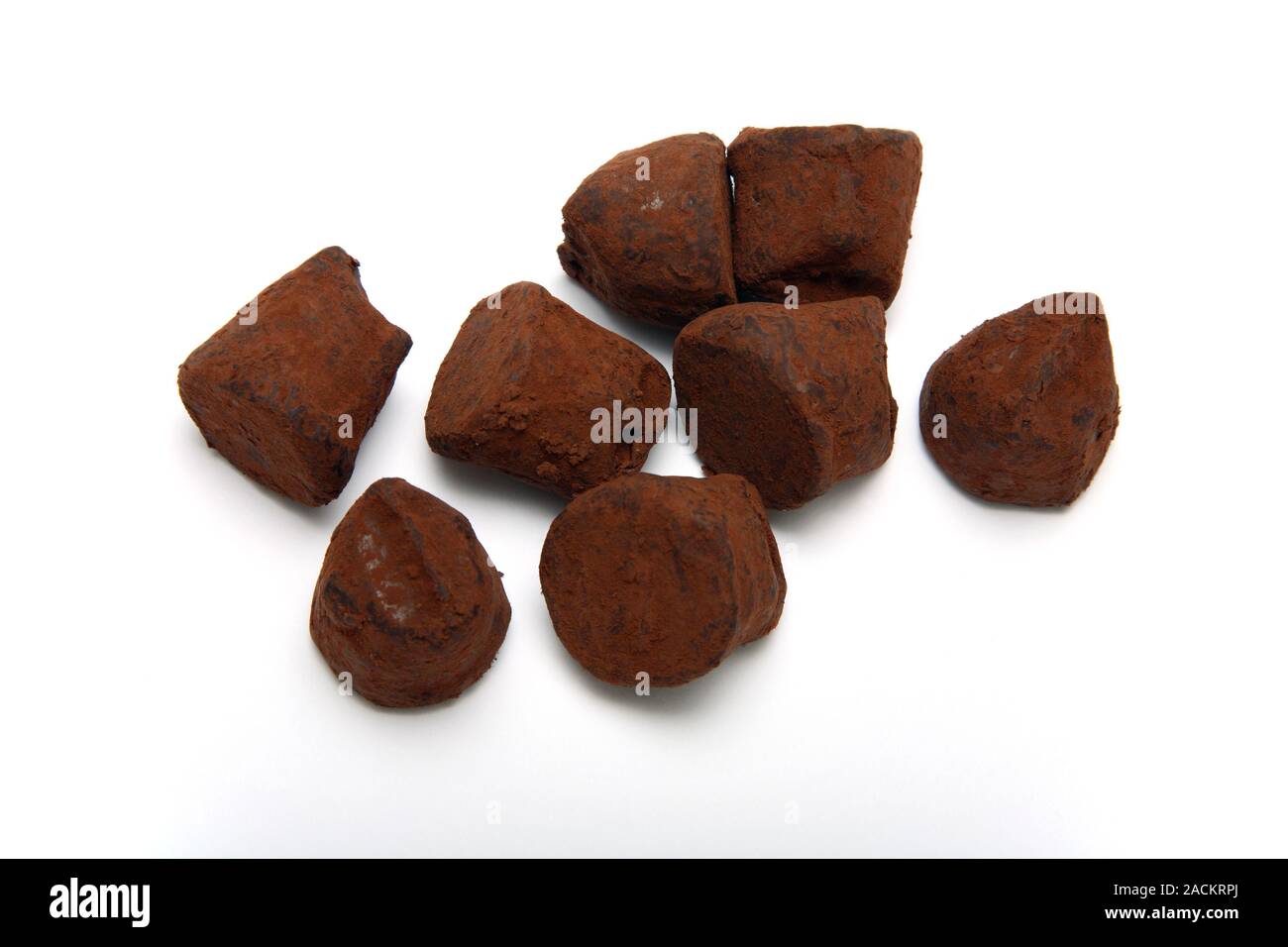 Chocolate truffles. This form of chocolate is named for its resemblance ...