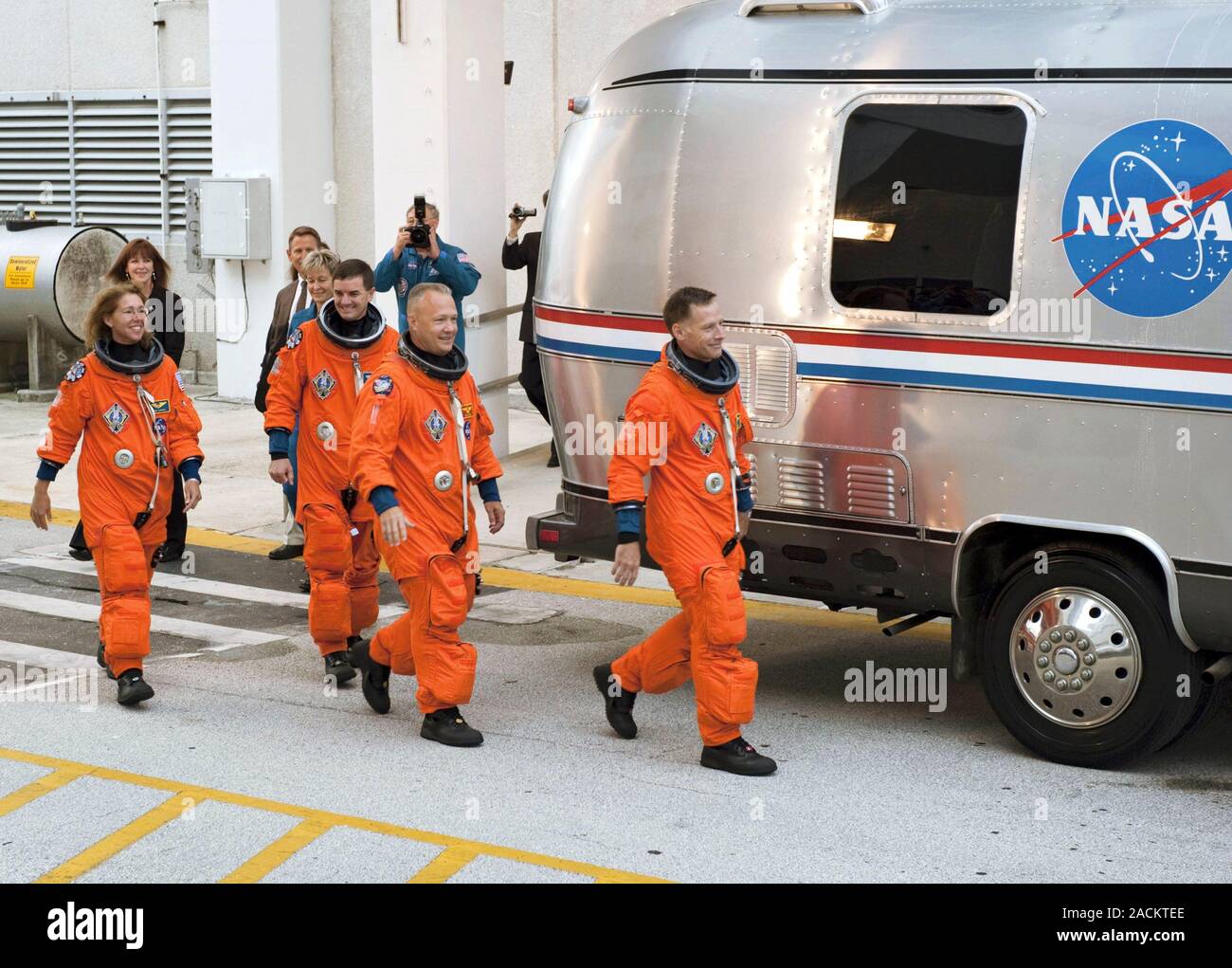 Space Shuttle final flight. STS-135 commander Chris Ferguson, pilot ...