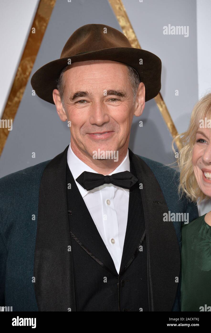 LOS ANGELES, CA - FEBRUARY 28, 2016: Mark Rylance at the 88th Academy ...