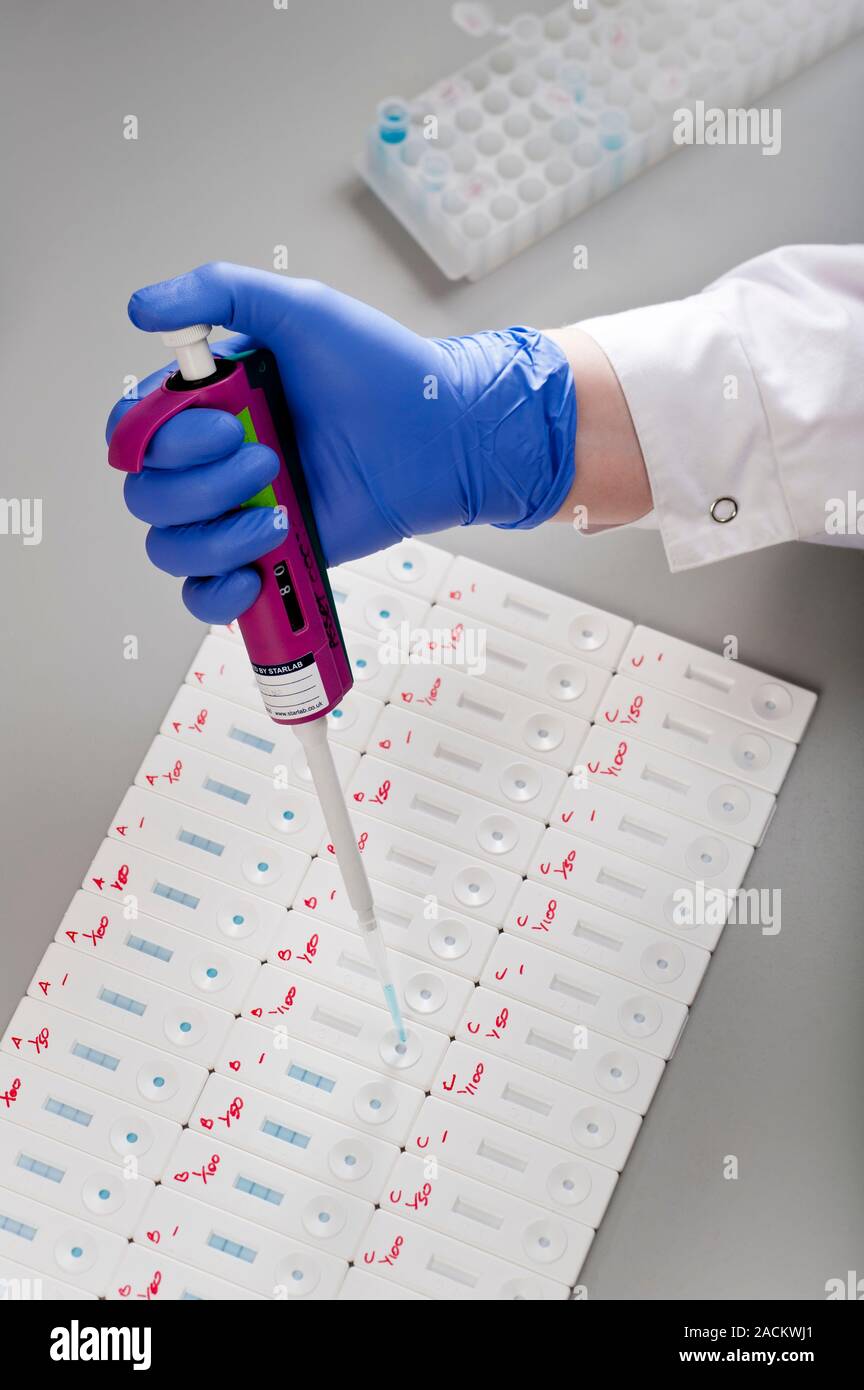 Lateral flow testing. Lateral flow test devices are test kits designed ...