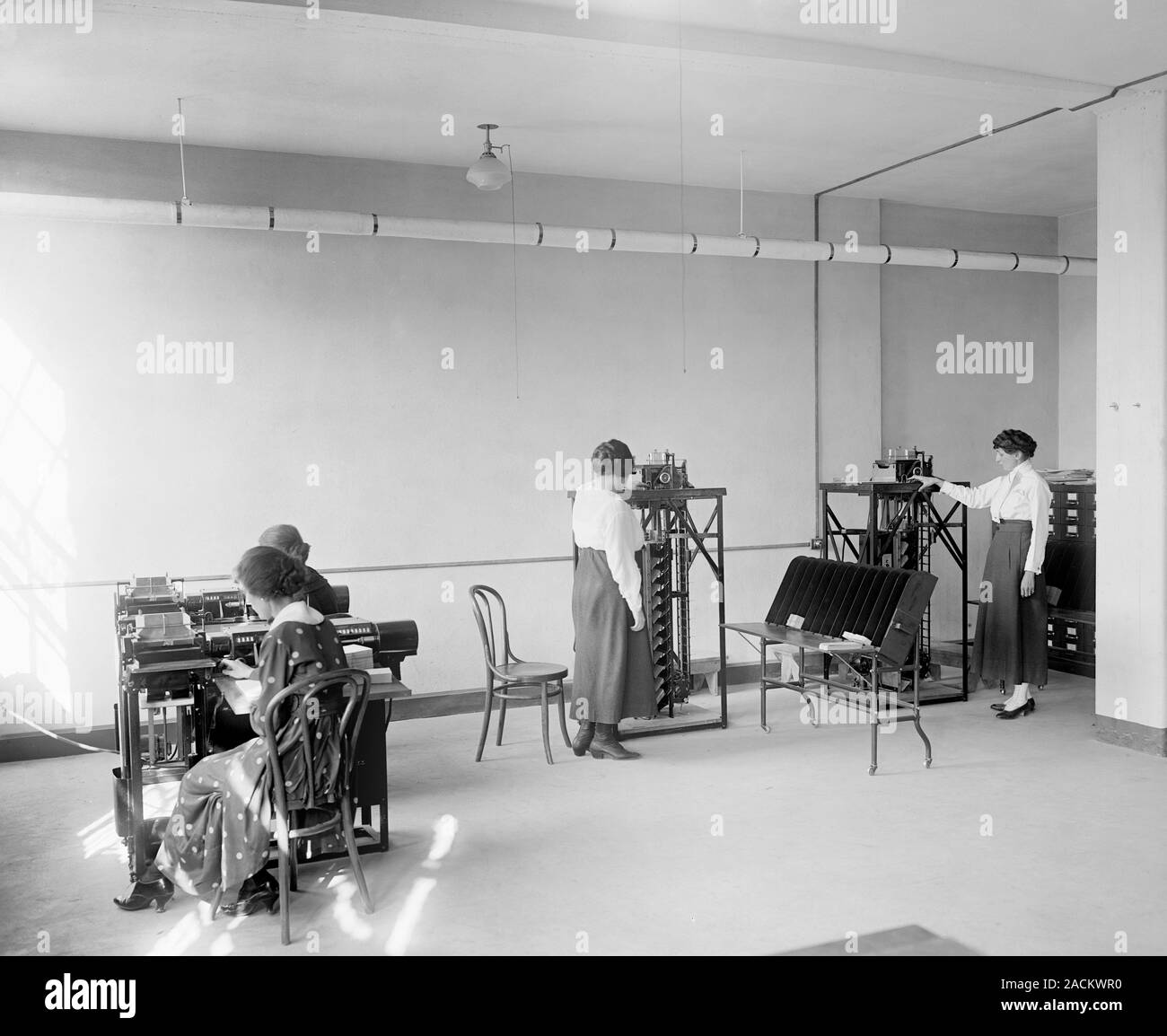 Tabulating machines. These machine are from the Tabulating Machine ...