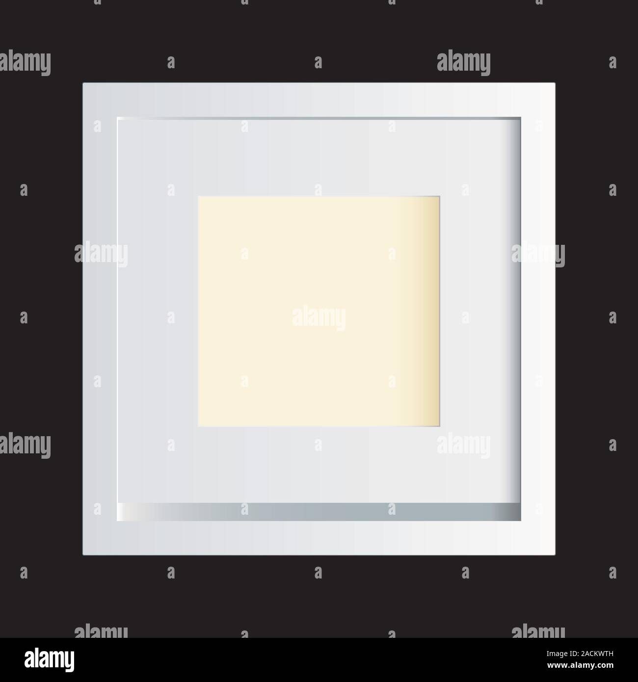 White photo frame black Stock Photo - Alamy