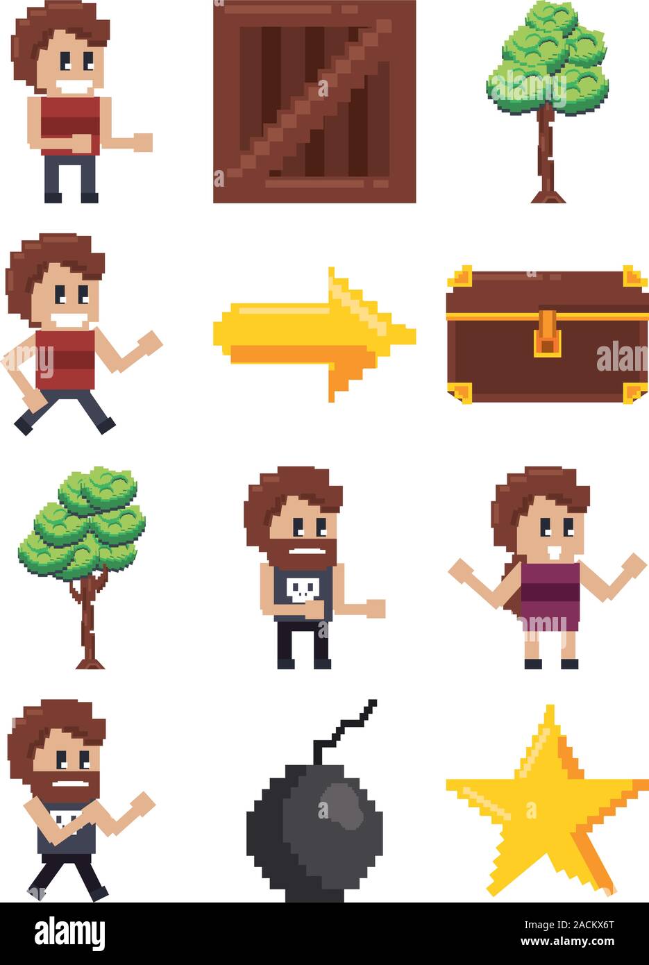 Golden treasure street Stock Vector Images - Alamy