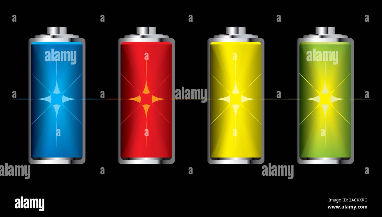 Battery charge flash Stock Photo - Alamy