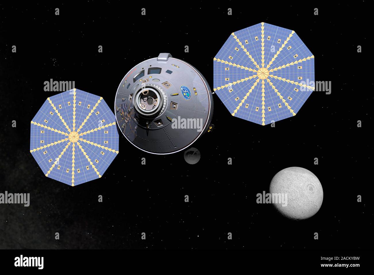 Next generation crew capsule. Computer artwork showing how the next ...