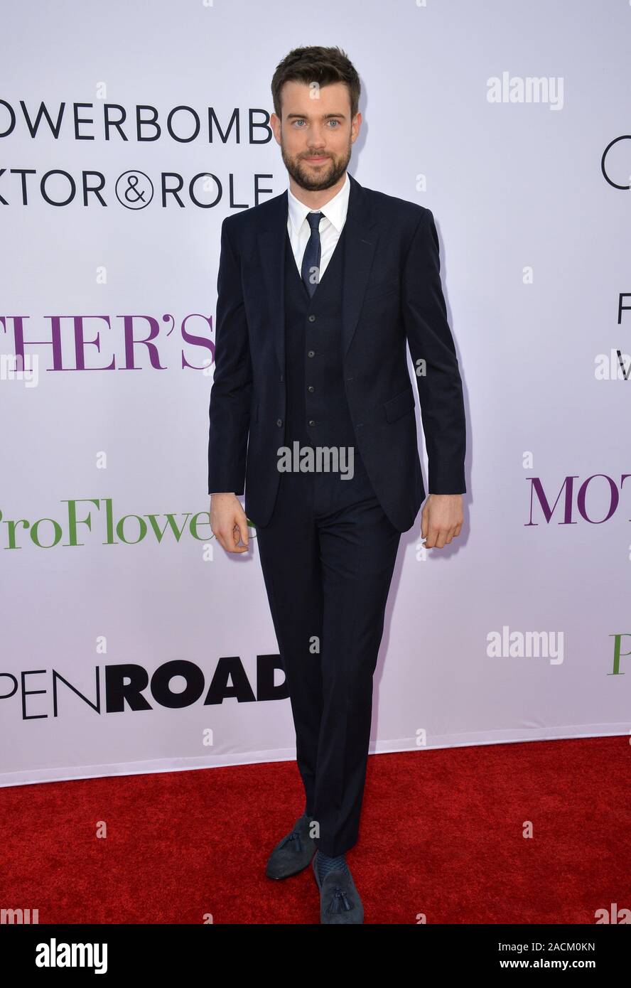LOS ANGELES, CA. April 13, 2016: Actor Jack Whitehall at the world ...