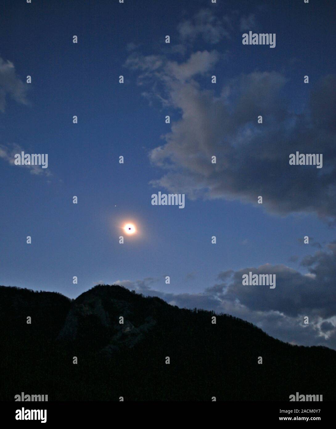 Total solar eclipse. Solar eclipses occur when the Moon passes between ...