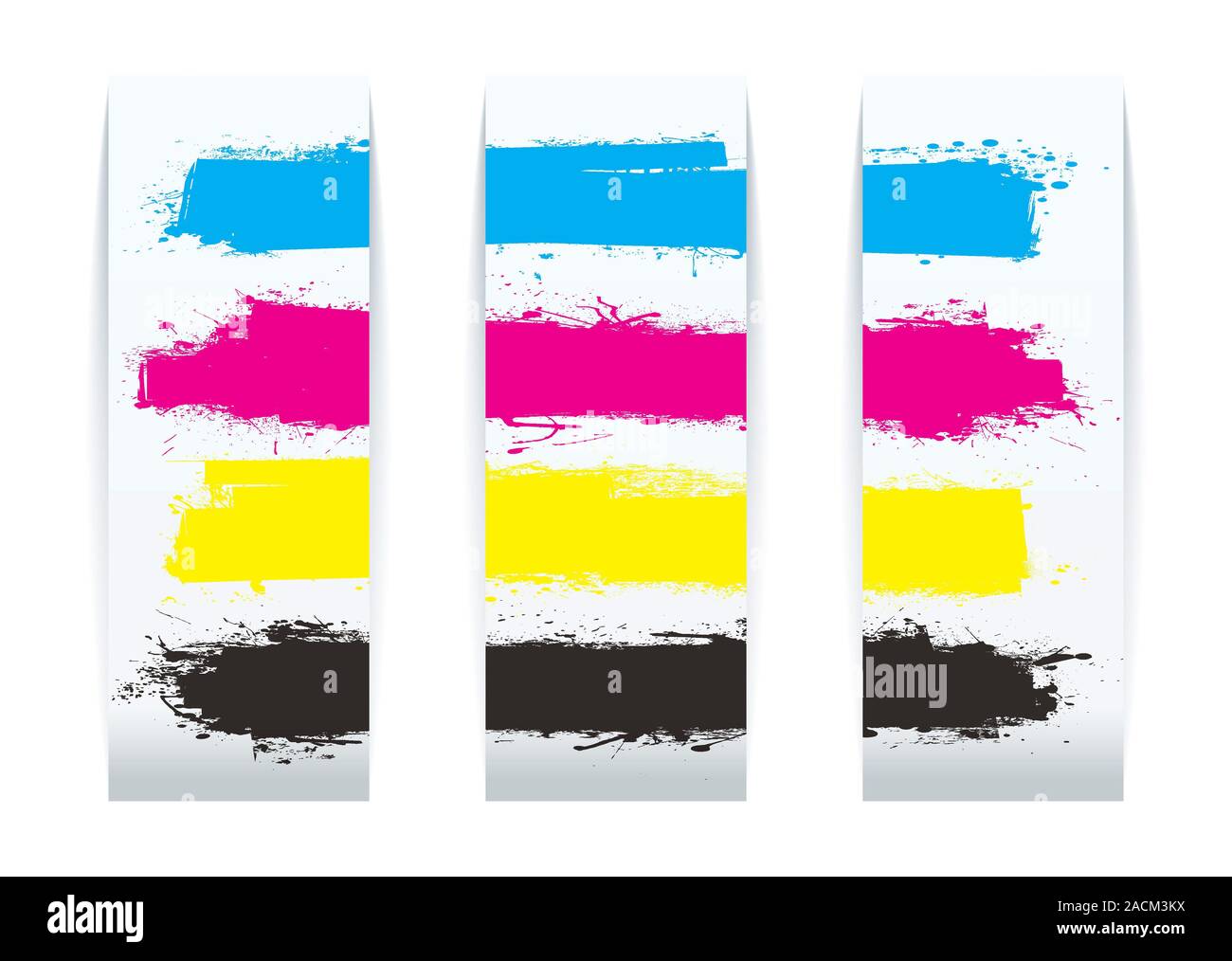 Four color paper Stock Photo - Alamy