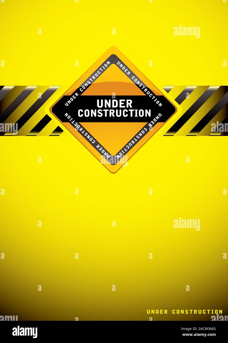 Under construction background Stock Photo - Alamy