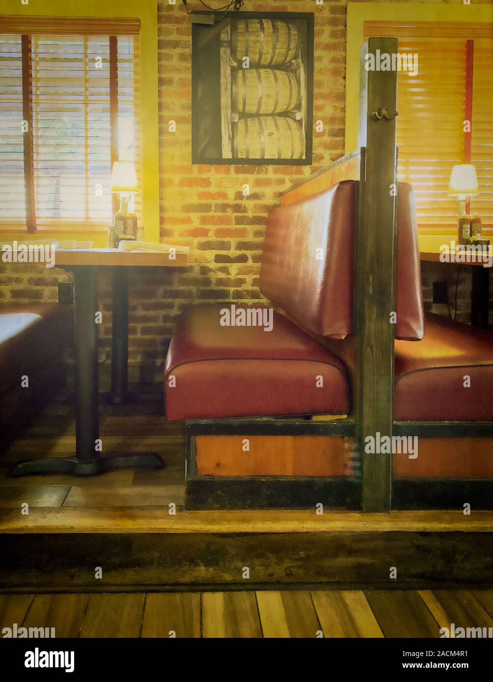 Diner booth hi-res stock photography and images - Alamy