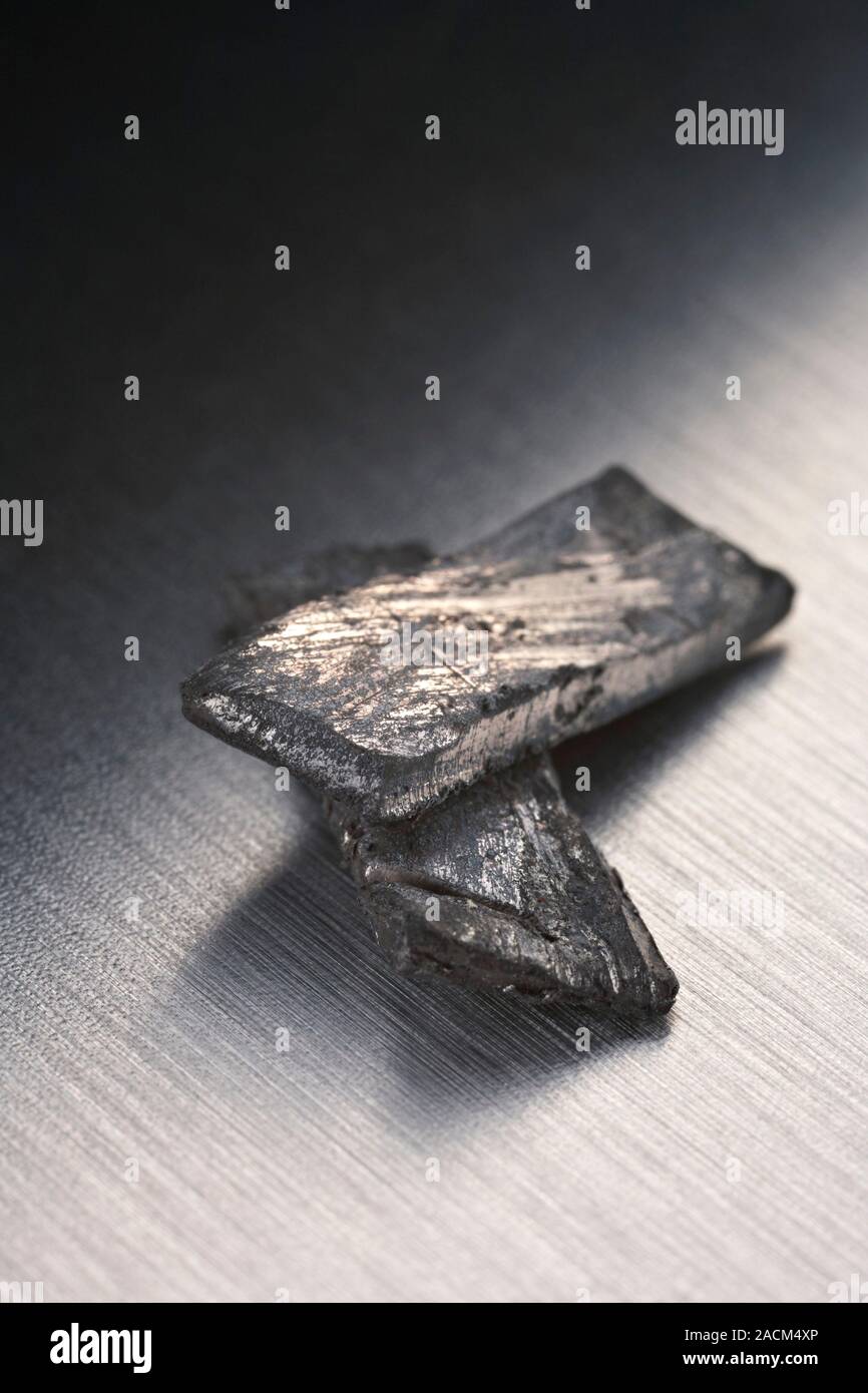 Lithium. Samples of the alkali metal lithium (Li). Lithium has many ...