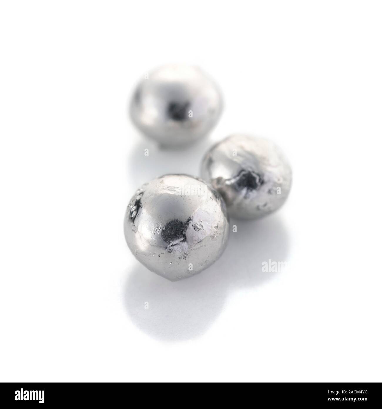 Palladium. Samples of the transition metal palladium (Pd). Palladium is ...