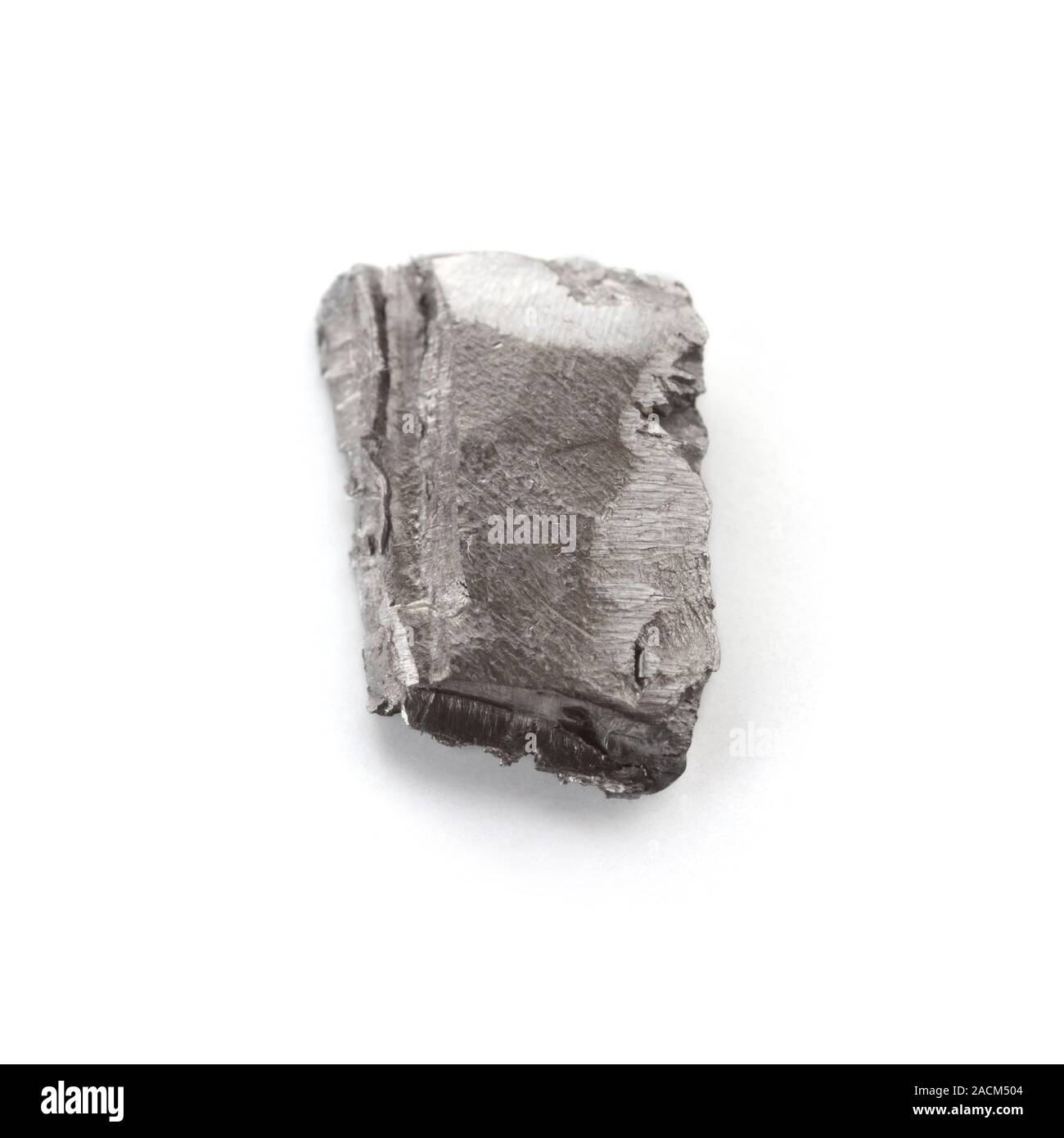 Lutetium. Sample of the rare earth metal Lutetium (Lu). The rare earth ...