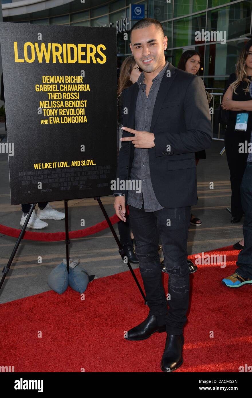 LOS ANGELES, CA. June 1, 2016: Actor Gabriel Chavarria at the LA Film ...