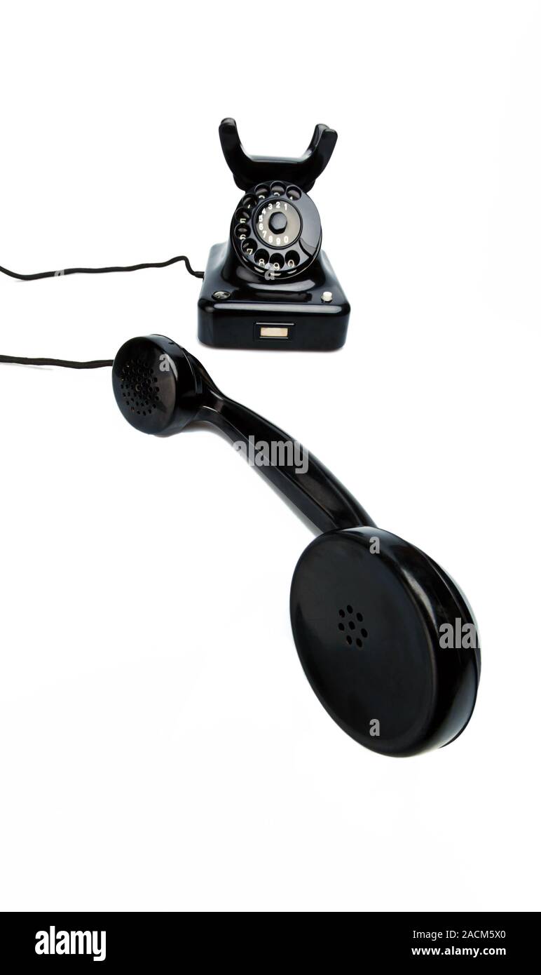 Old antique telephone hi-res stock photography and images - Alamy