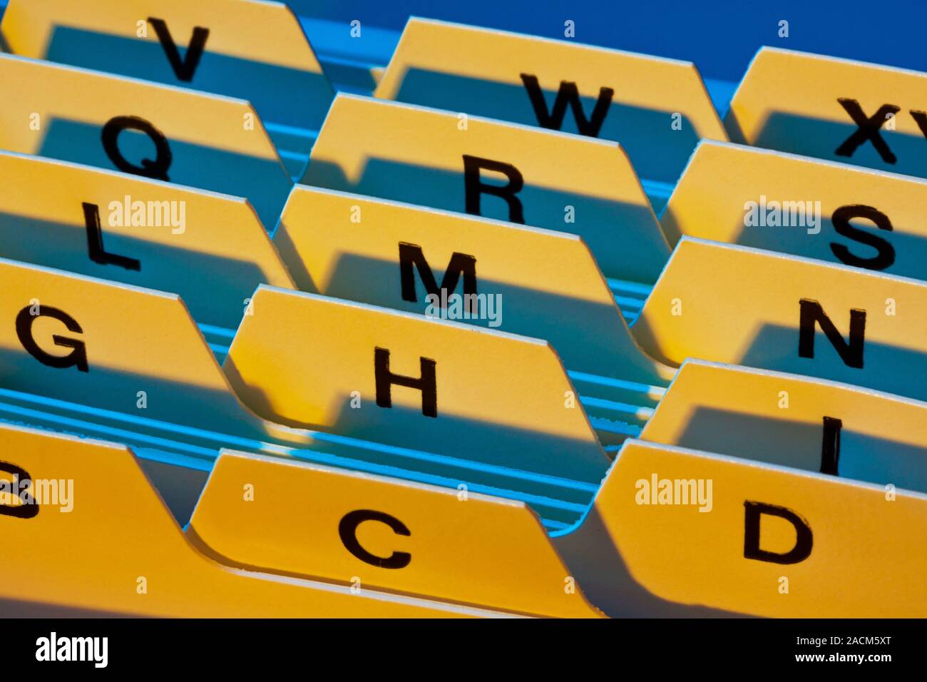 Alphabetical hi-res stock photography and images - Alamy