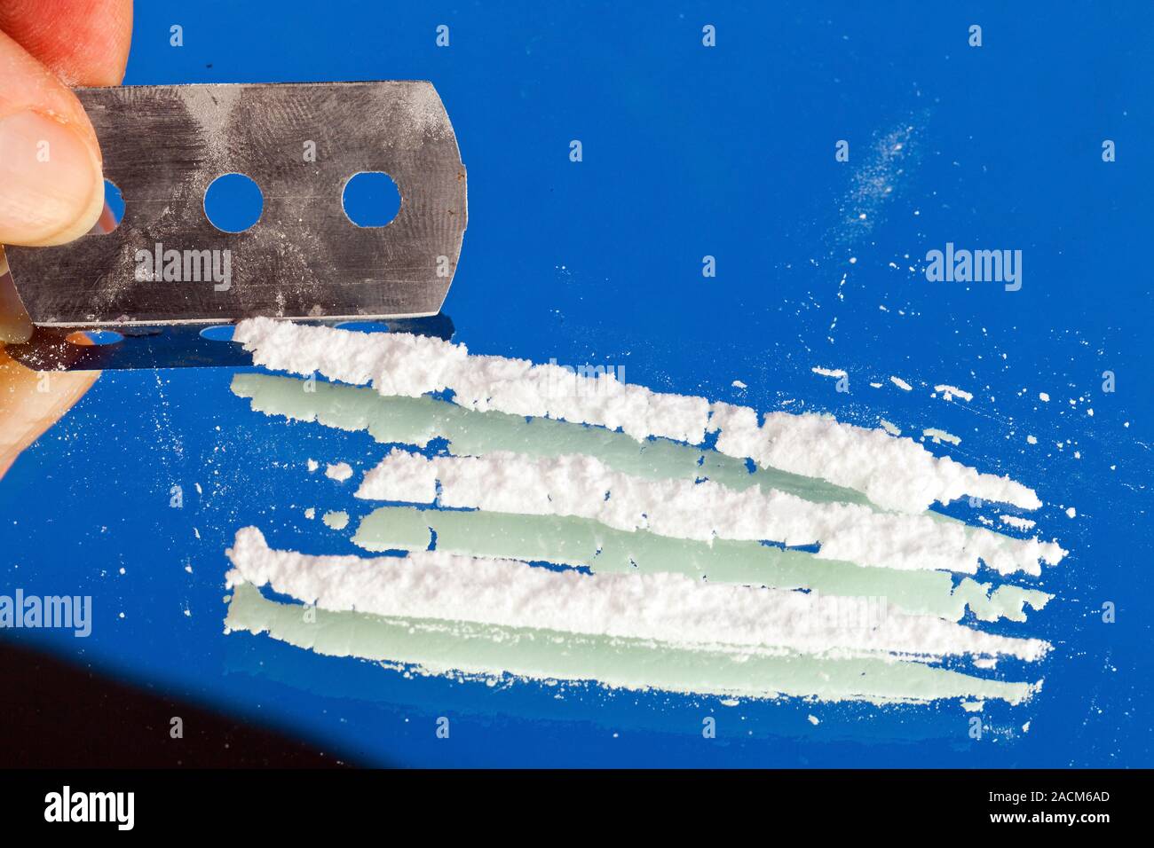 Symbol photo cocaine. drug abuse Stock Photo - Alamy
