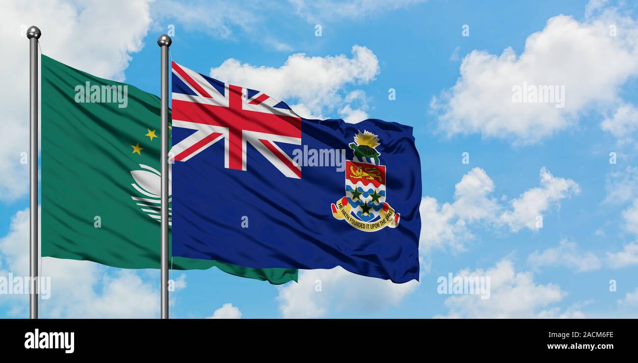 Macau cayman islands flag hi-res stock photography and images - Alamy