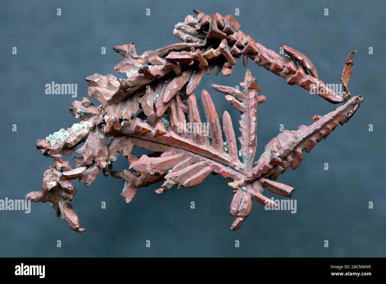 Native copper. Native copper is pure copper as found in nature. Copper ...