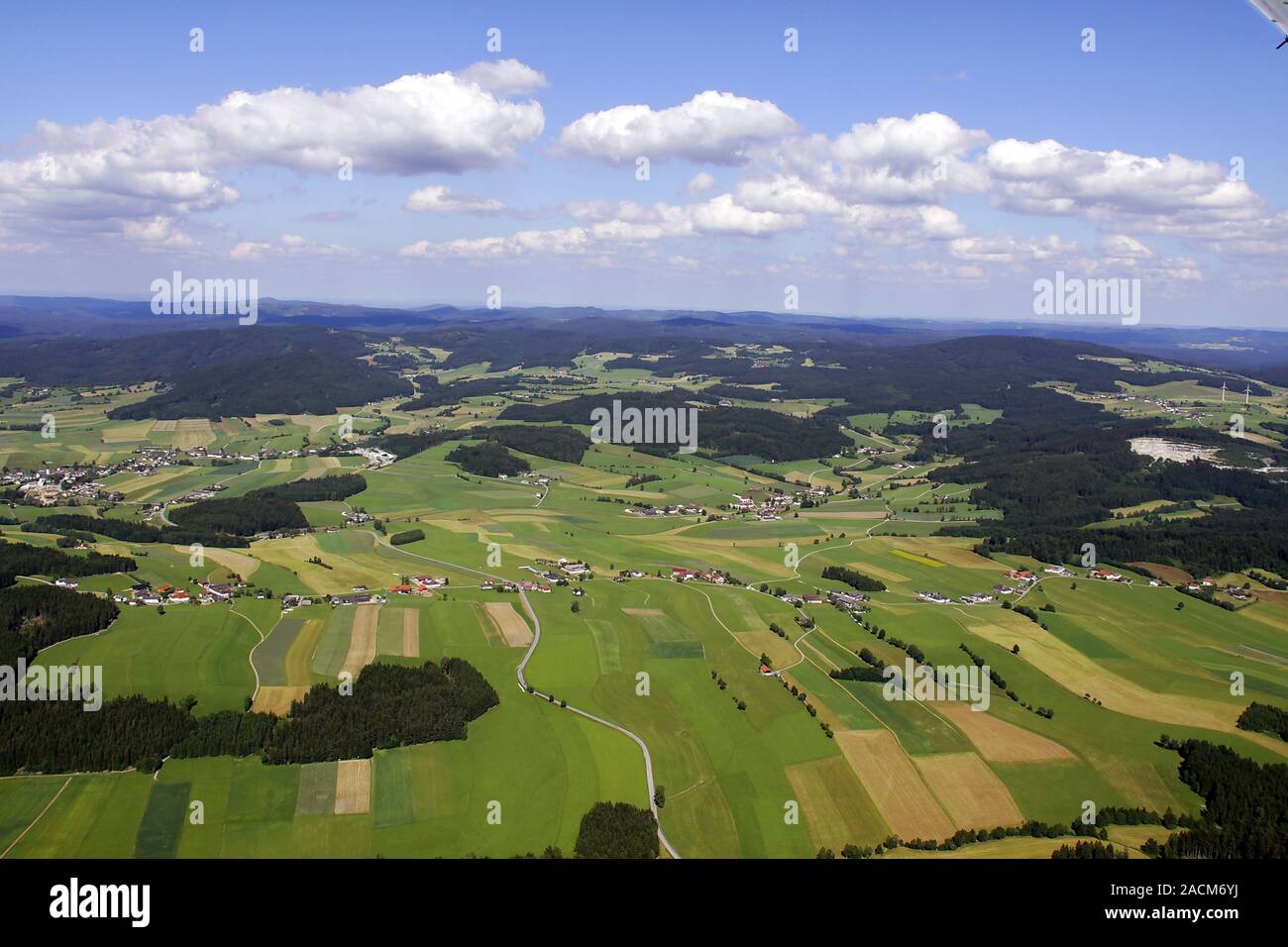 Aerial photograph of a beautiful landscape Stock Photo - Alamy