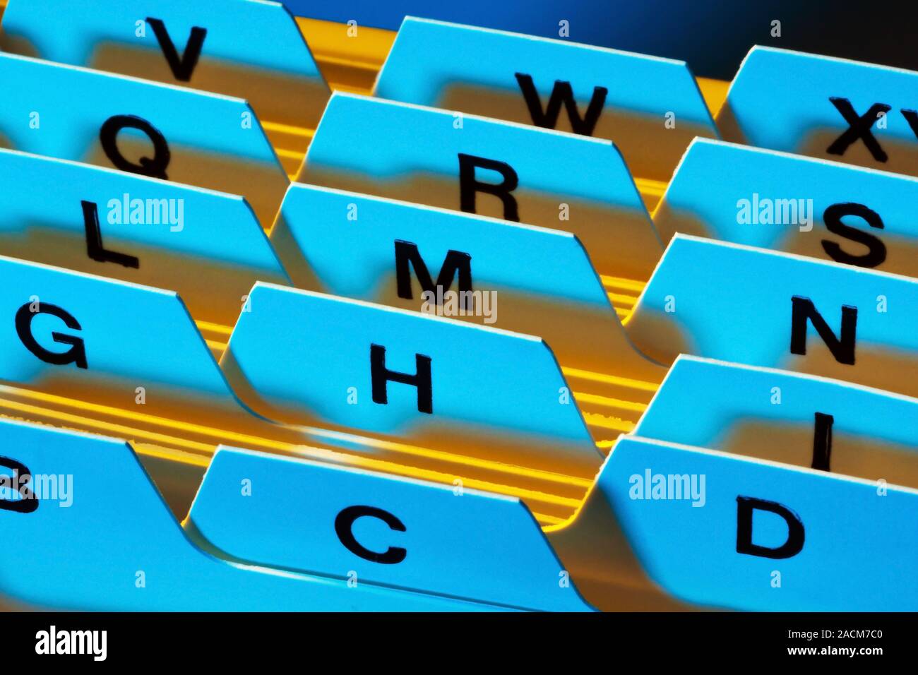 Index tabs hi-res stock photography and images - Alamy