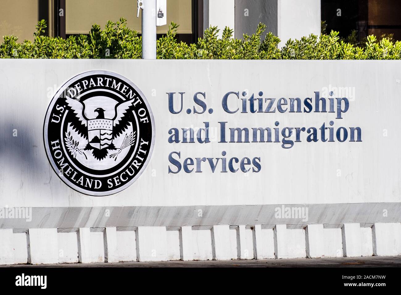 Nov 24, 2019 Santa Clara / CA / USA - U.S. Citizenship and Immigration ...