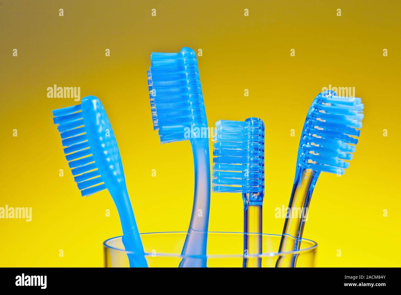 Toothbrushes for brushing teeth Stock Photo - Alamy