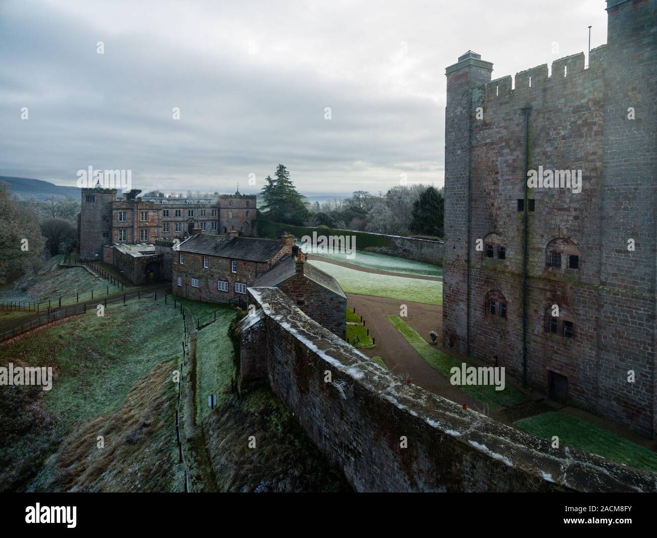 Cumbria castle aerial hi-res stock photography and images - Alamy