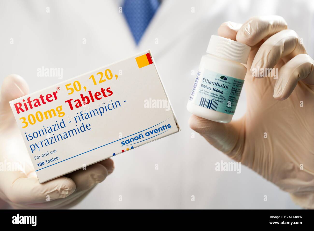 First-line drugs for tuberculosis (TB) treatment. Four drugs are used ...