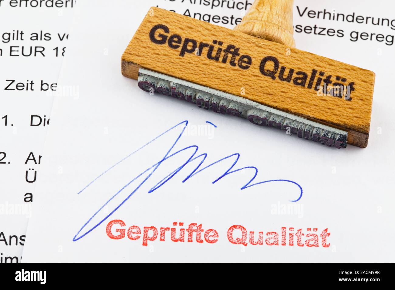 Stamp tested hi-res stock photography and images - Alamy