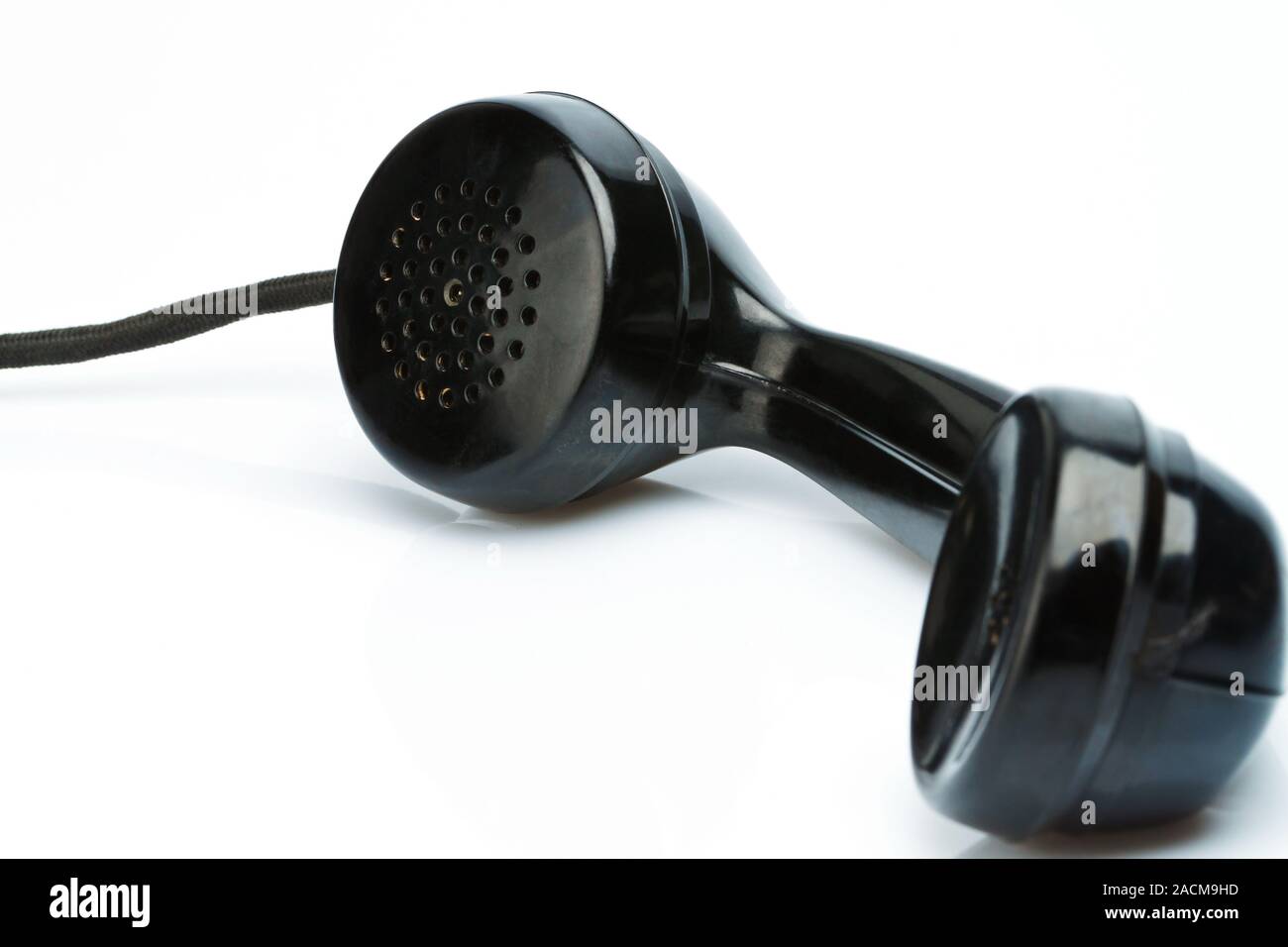 Antique old retro phone Stock Photo - Alamy