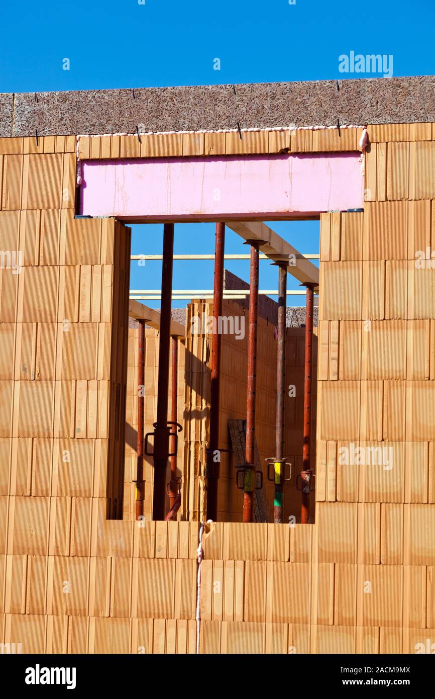 Carcass of a residential building Stock Photo - Alamy