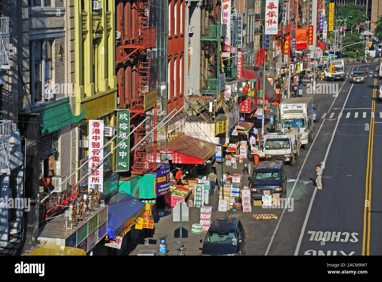 Chinatown new york city usa hi-res stock photography and images - Alamy