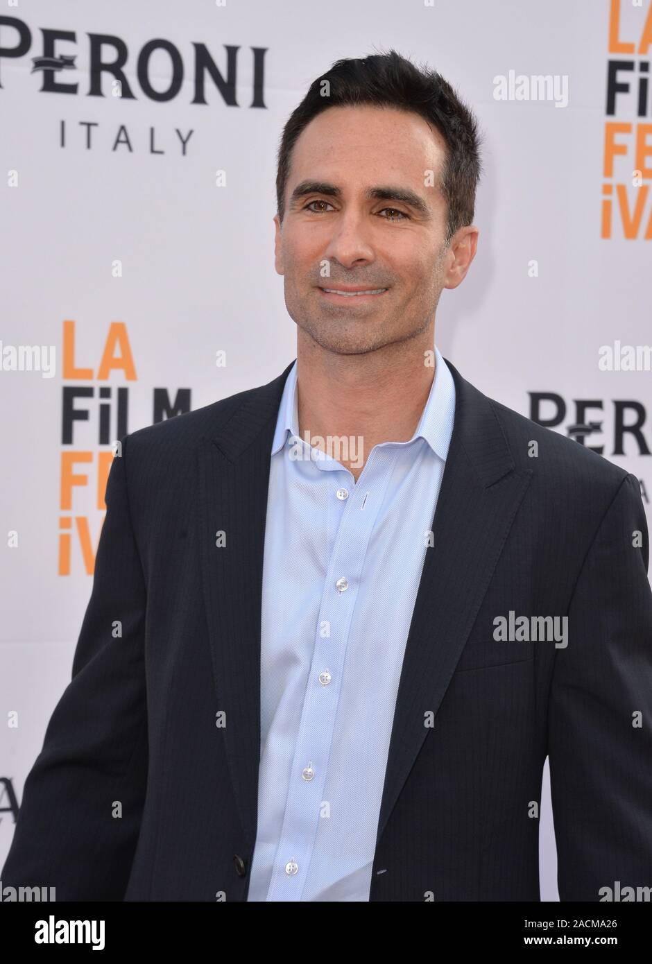 LOS ANGELES, CA. June 7, 2016: Actor Nestor Carbonell at the world ...