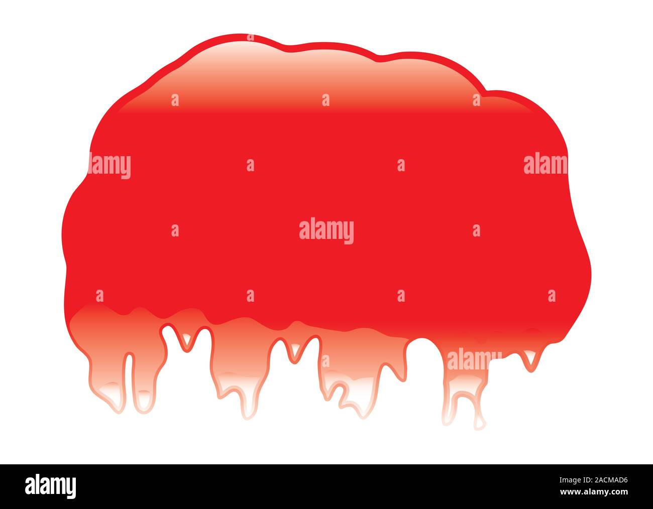 Red paint blob hi-res stock photography and images - Alamy