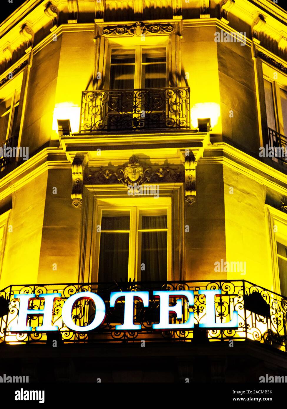 Paris, France. hotel Stock Photo - Alamy