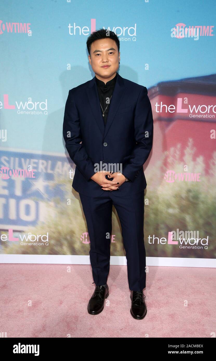 Los Angeles, Ca. 2nd Dec, 2019. Leo Sheng, at The L Word: Generation Q ...