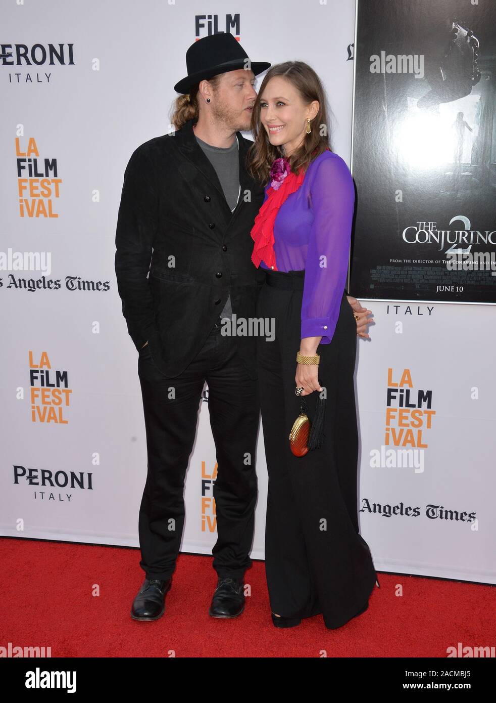 Vera farmiga and husband hi-res stock photography and images - Alamy
