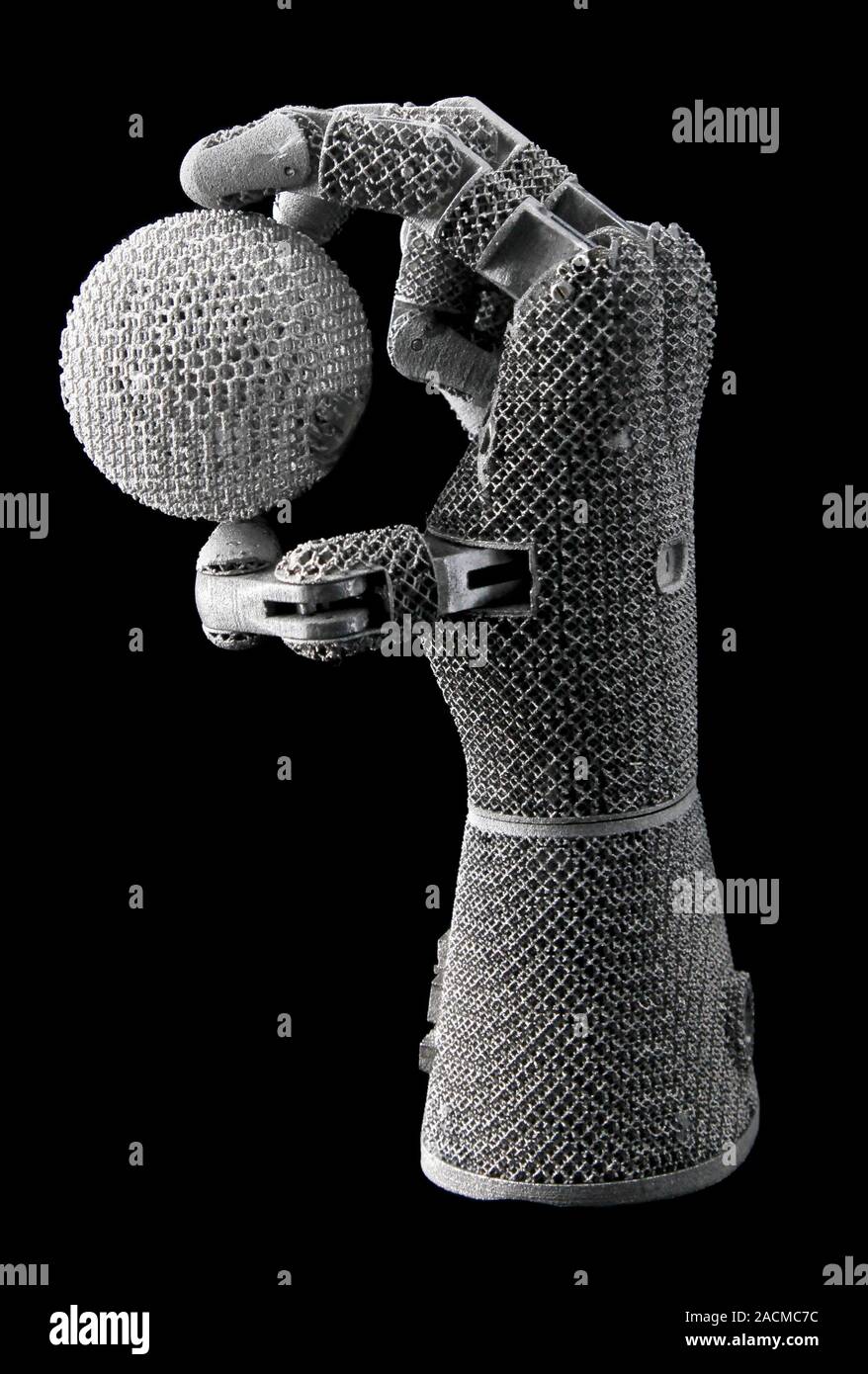 Robot hand. Electron-beam additive manufacturing at Oak Ridge National ...