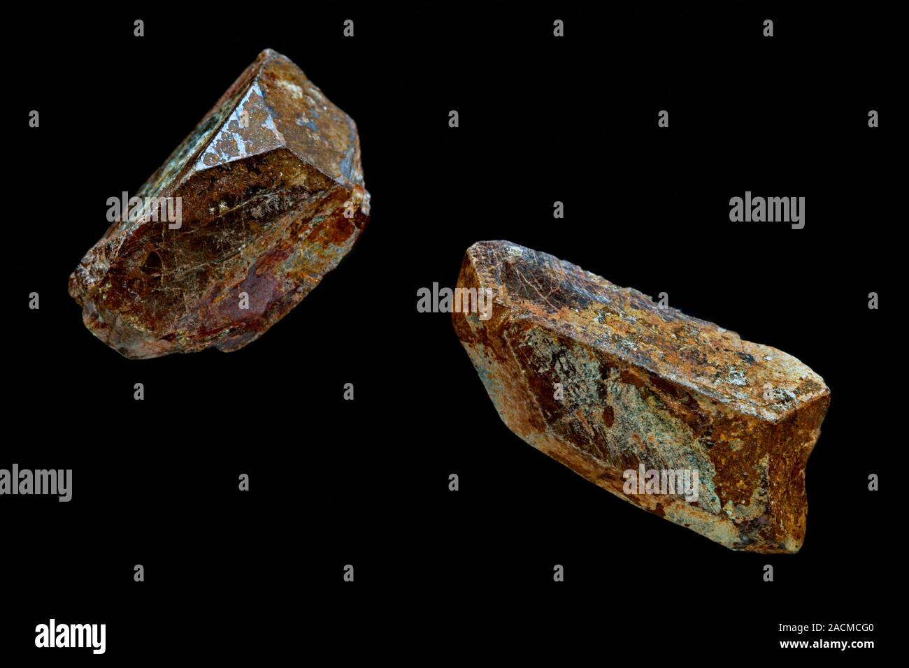 Monazite crystals. Monazite is a rare earth phosphate mineral. A rare ...